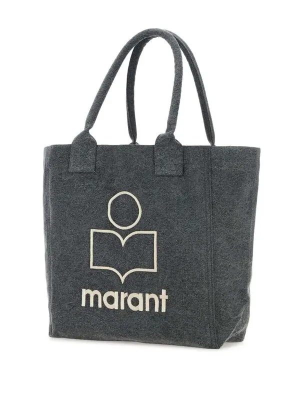 Isabel Marant Étoile Yenky Small Cotton Tote - Black