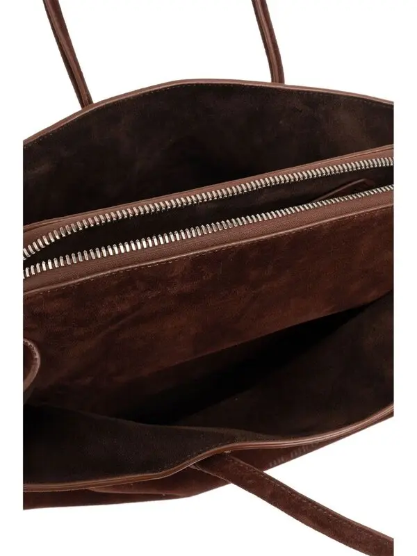 Attico La Passeggiata Medium Leather Shoulder Bag