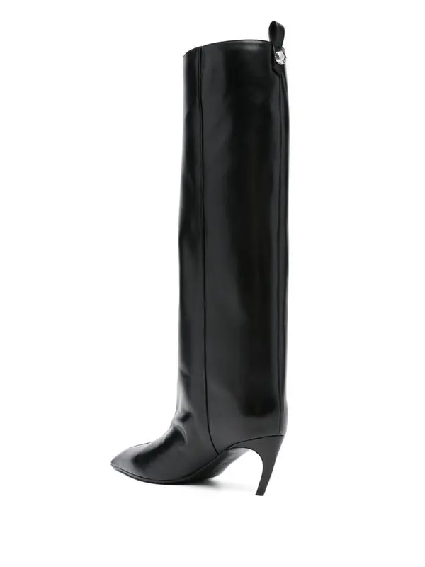 Attico Lea Leather Boots