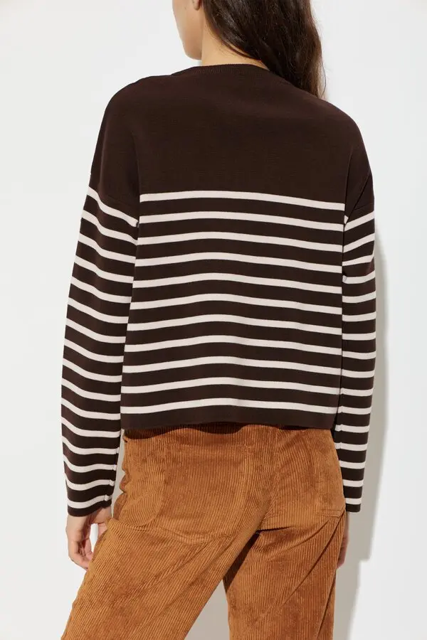 Moncler Striped Wool Sweater