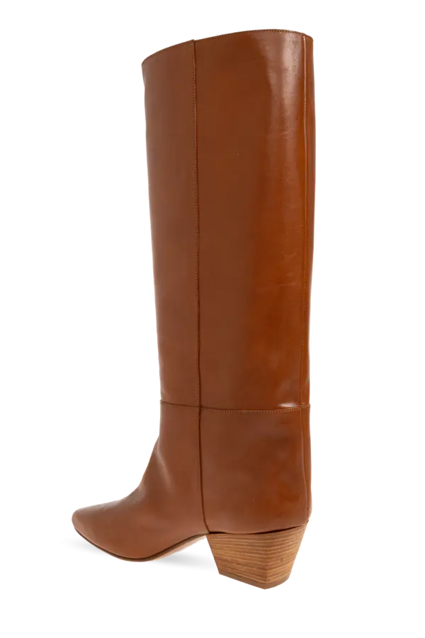 FORTE_FORTE Leather Heeled Boots