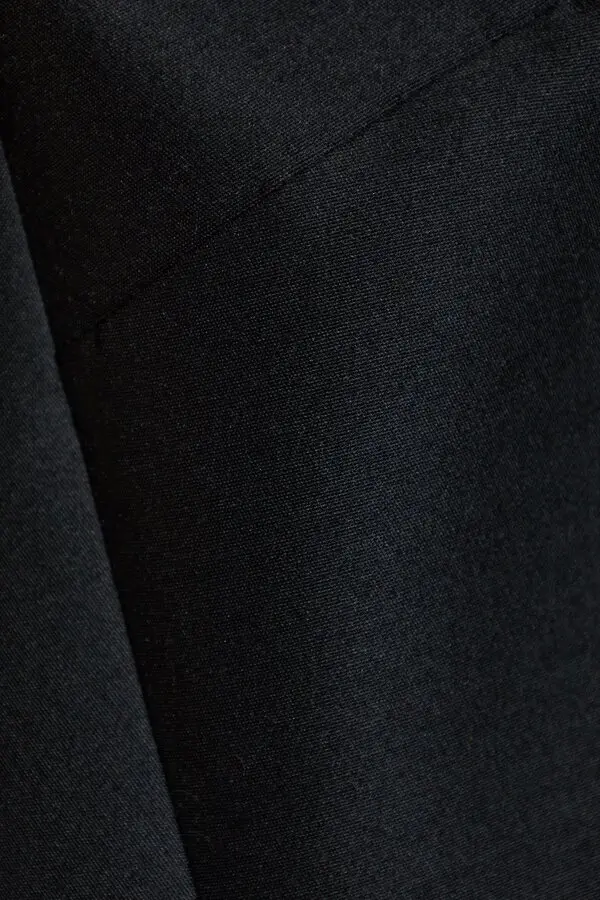 Balenciaga Wool And Silk Blend A-line Mini Dress