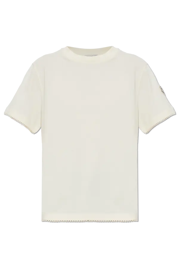 Moncler T-shirt With Decorative Trim