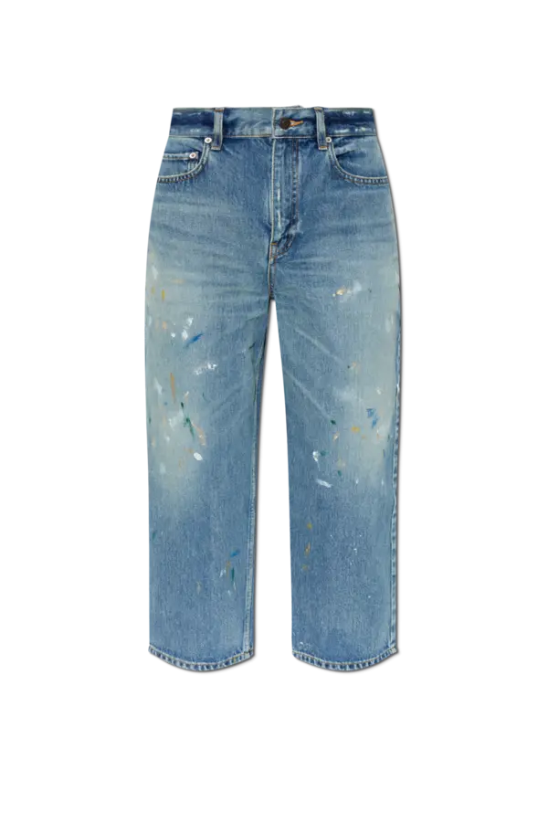 Balenciaga Vintage-effect Jeans - Blue