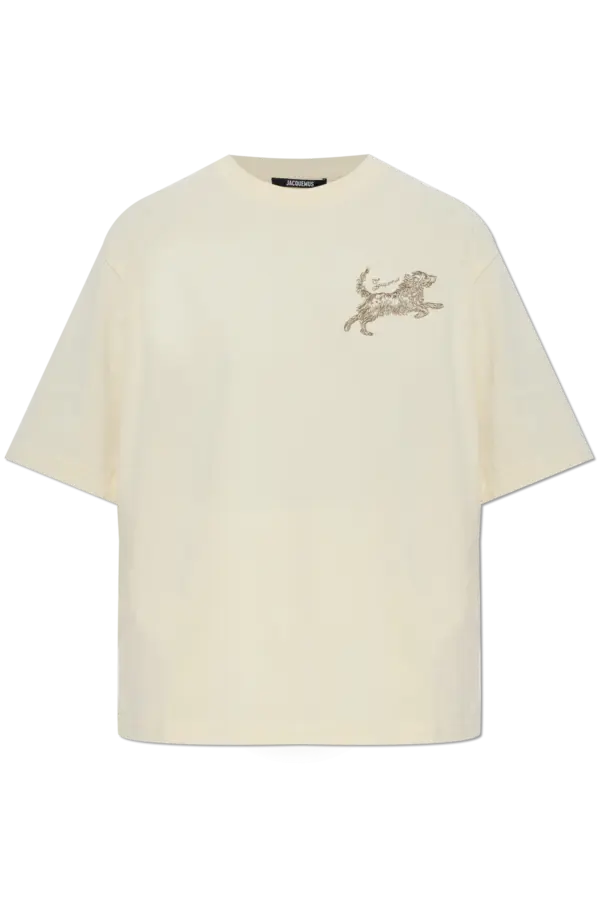 Jacquemus T-shirt ‘rita - Cream