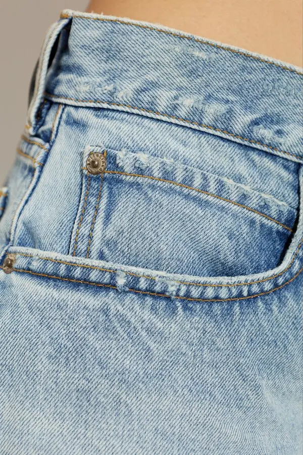 Balenciaga Denim Shorts