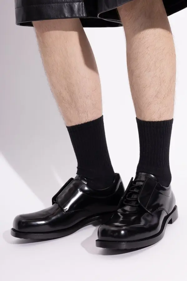 Balenciaga Leather Derby Shoes