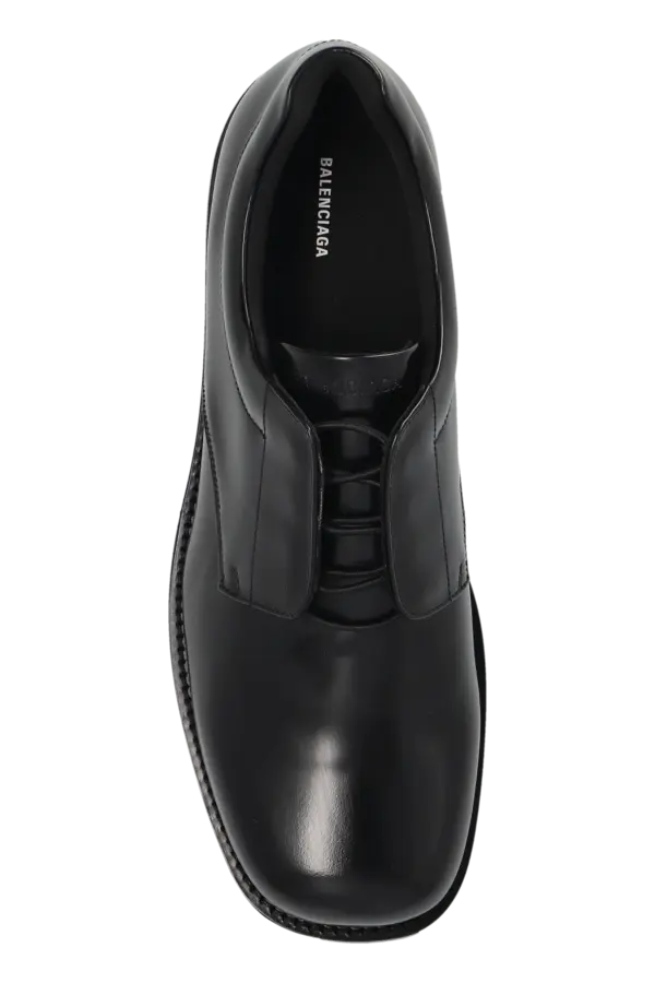 Balenciaga Leather Derby Shoes