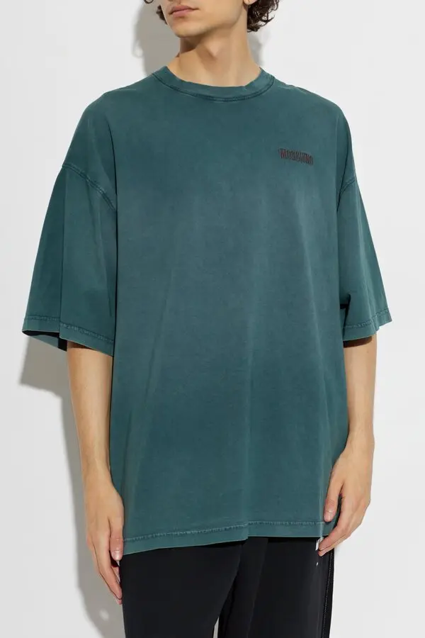Moschino T-shirt With Embroidered Logo