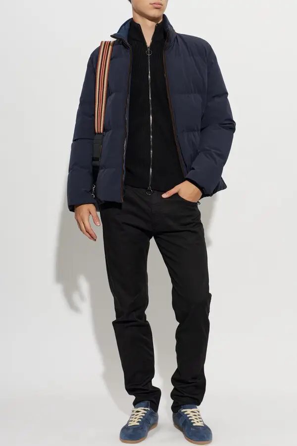 Paul & Shark Cardigan With A Stand-up Collar