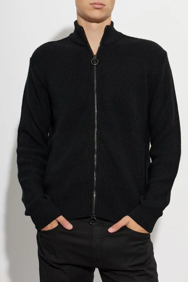 Paul & Shark Cardigan With A Stand-up Collar