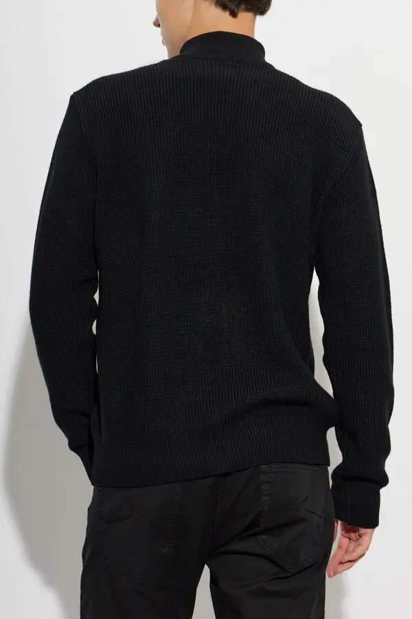 Paul & Shark Cardigan With A Stand-up Collar
