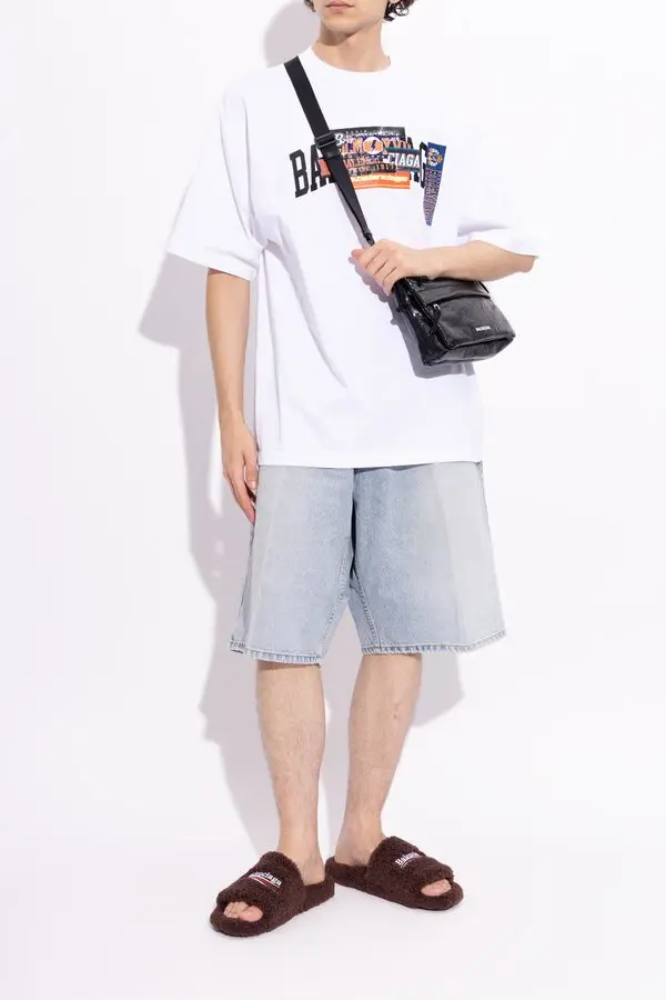 Balenciaga Futrzane Slippers