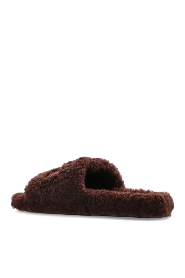 Balenciaga Futrzane Slippers