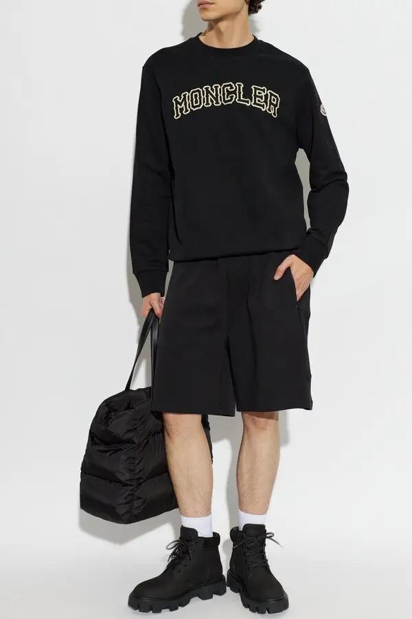 Moncler Sweatshirt With Embroidered Logo