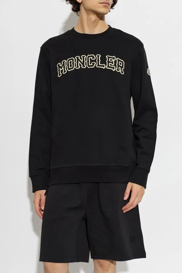 Moncler Sweatshirt With Embroidered Logo