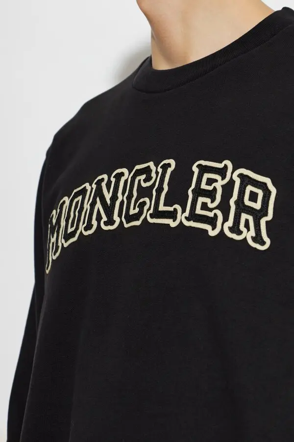 Moncler Sweatshirt With Embroidered Logo
