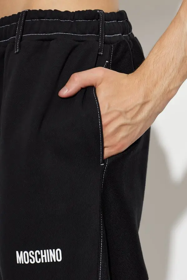 Moschino Sweatpants With Contrast Stitching