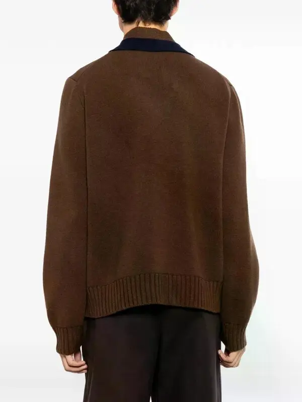 Sacai Wool Knit Cardigan
