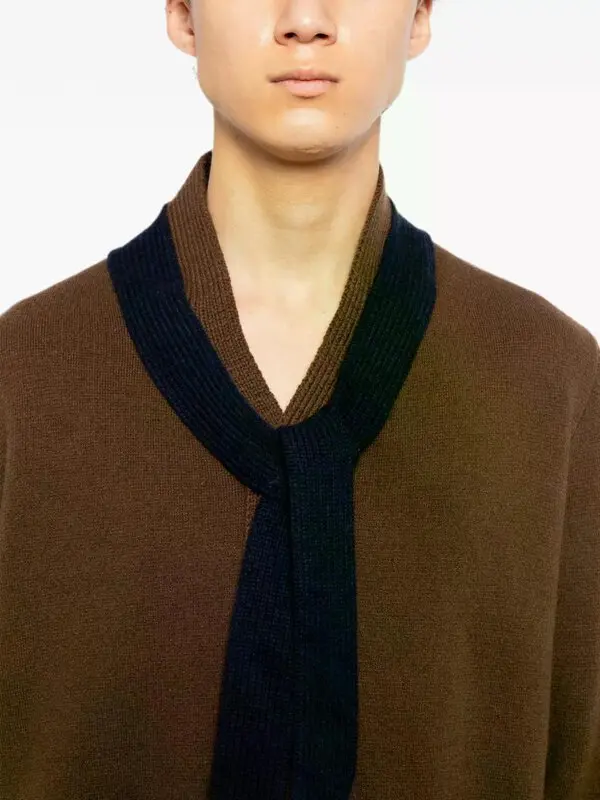 Sacai Wool Knit Cardigan