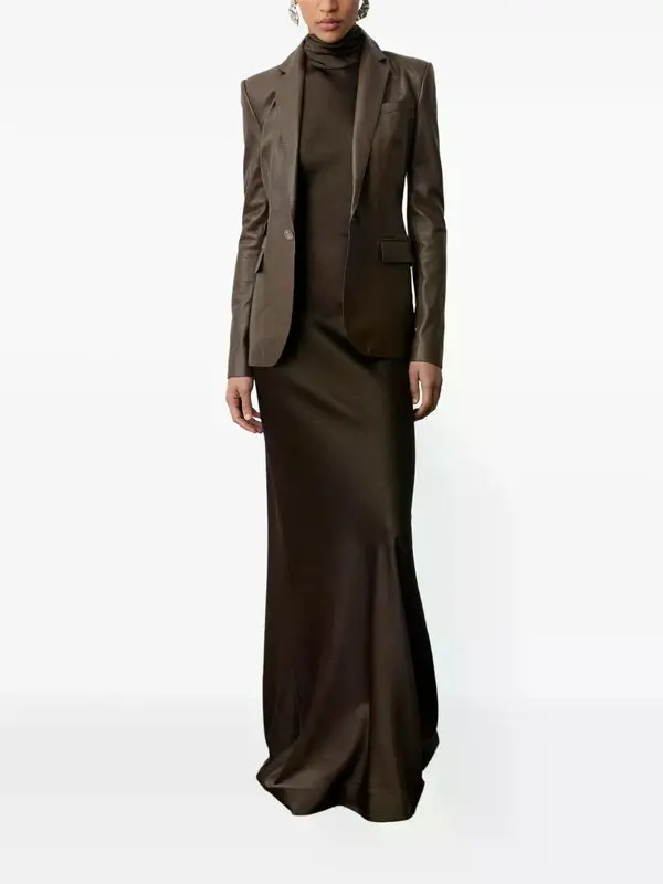 Ralph Lauren Parker Leather Blazer