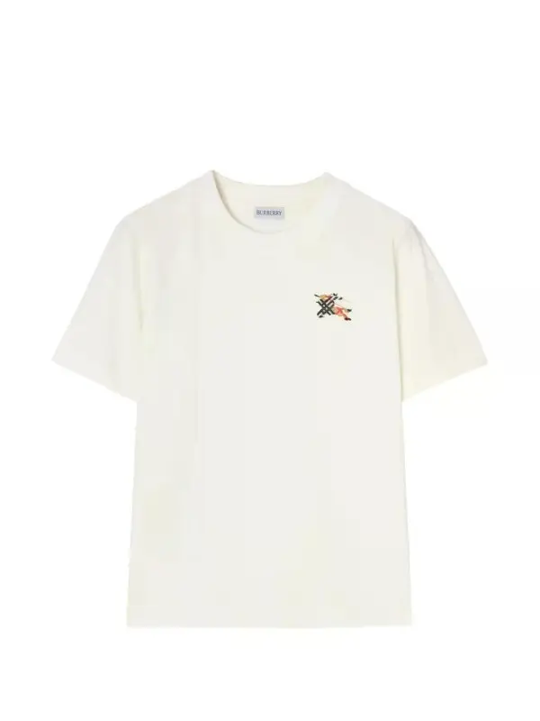 Burberry Knight Check Cotton T-shirt