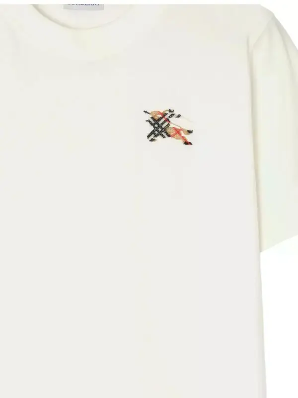 Burberry Knight Check Cotton T-shirt