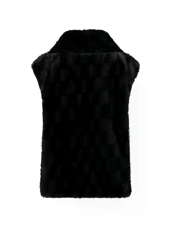Pinko Faux Fur Gilet