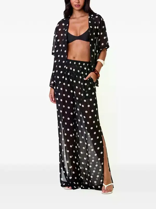 NICHOLAS Lise Pants Ivory Polka Dot