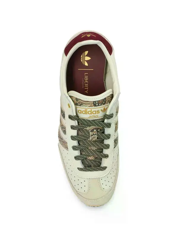 Adidas X Liberty London Japan Paisley-print Sneakers - Neutrals