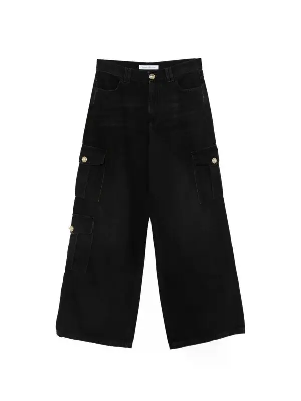 SIMONA CORSELLINI Cargo-pocket Jeans