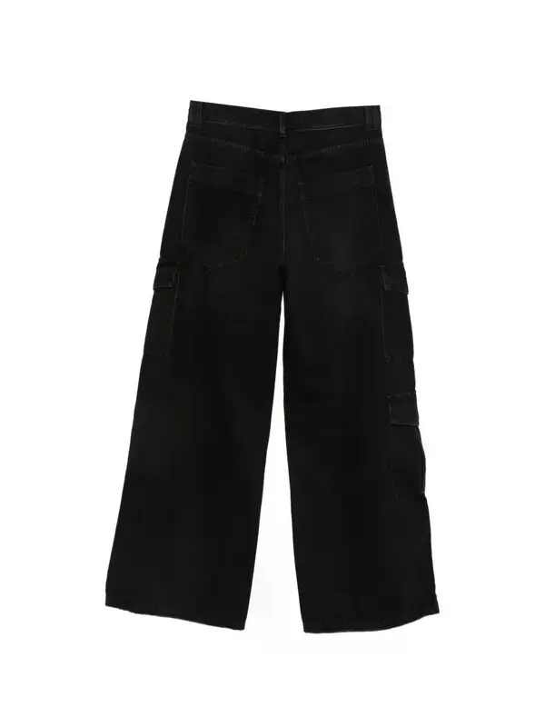 SIMONA CORSELLINI Cargo-pocket Jeans