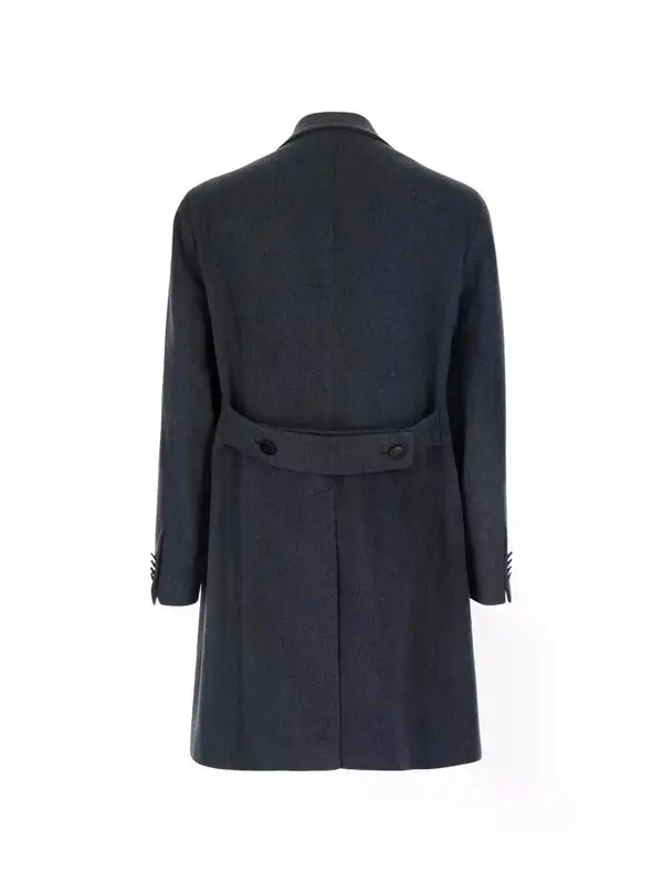 Tagliatore Strap-detail Double-breasted Coat