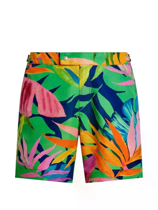 Polo Ralph Lauren Tropical-print Swim Shorts