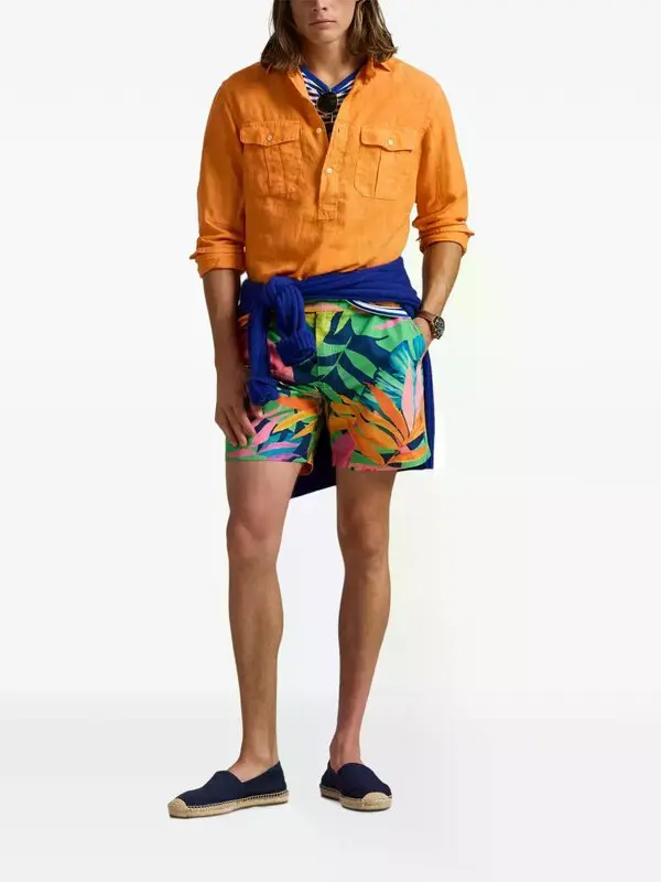 Polo Ralph Lauren Tropical-print Swim Shorts