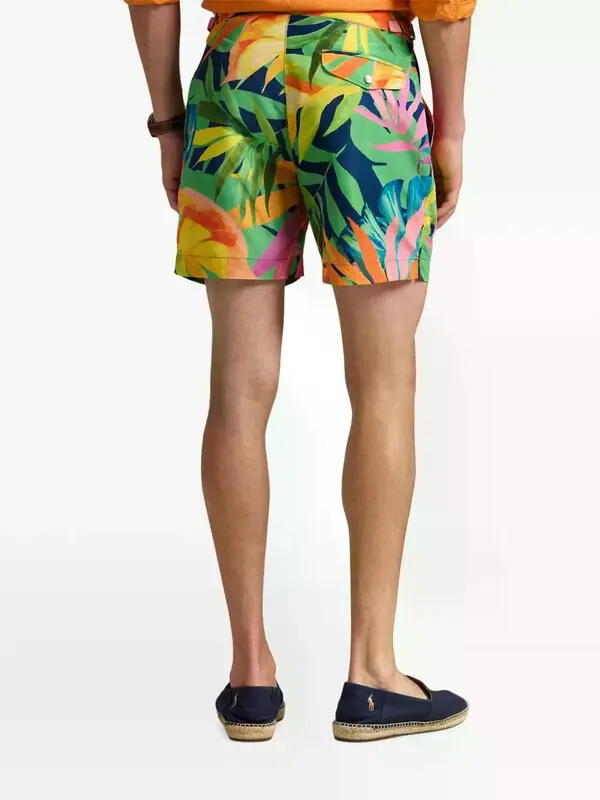 Polo Ralph Lauren Tropical-print Swim Shorts