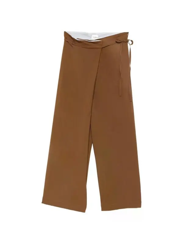 ALYSI Wrap-front Trousers