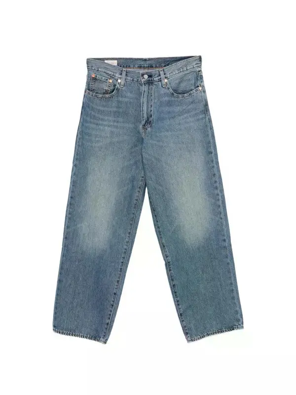 LEVI'S Faded Straight-leg Jeans - Blue