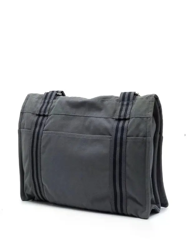 Hermès 20th Century Canvas Herline Messenger Crossbody Bag