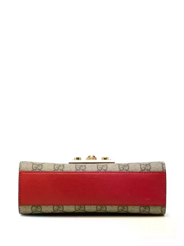 Gucci 2016-2026 Small Gg Supreme Padlock Crossbody Bag