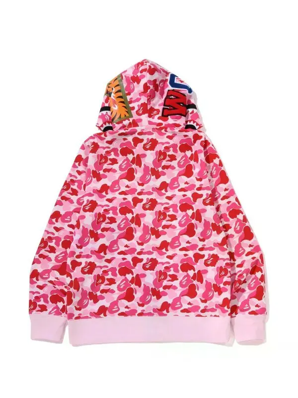 A BATHING APE Full-zip Camouflage-print Hoodie