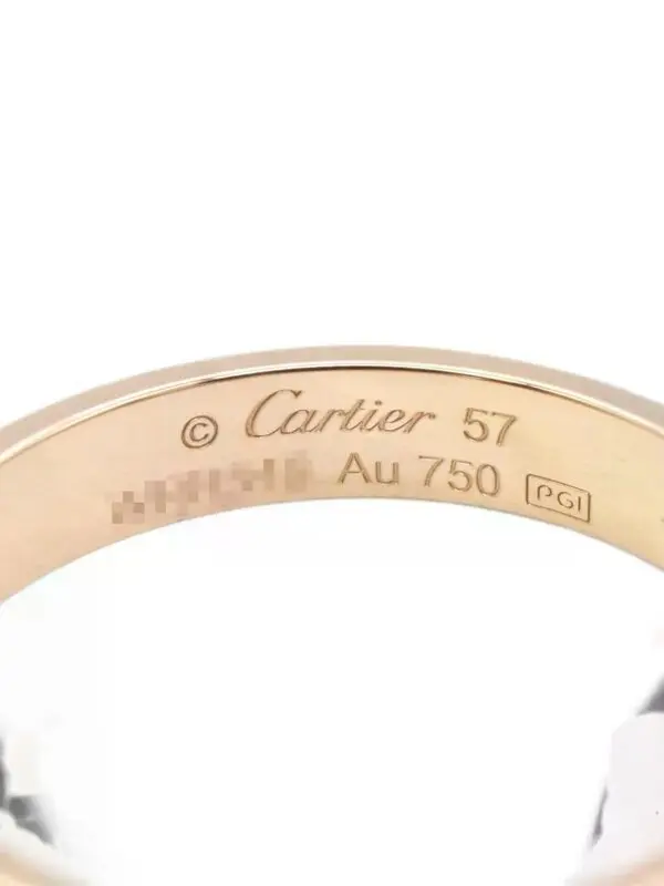 Cartier 18k Rose Gold Love Ring - Pink