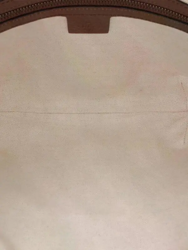 Gucci Ophidia Gg Supreme Web Half Moon Crossbody Bag