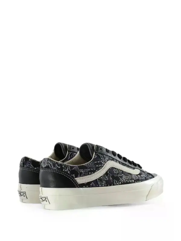 VANS Old Skool 36 Paisley-print Leather Sneakers