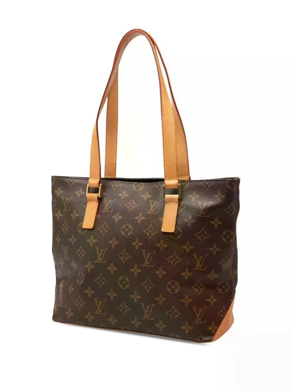 LOUIS VUITTON Monogram Canvas Cabas Piano Tote Bag - Brown
