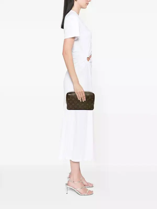 LOUIS VUITTON Monogram Canvas Trouse Toilettes 23 Clutch Bag