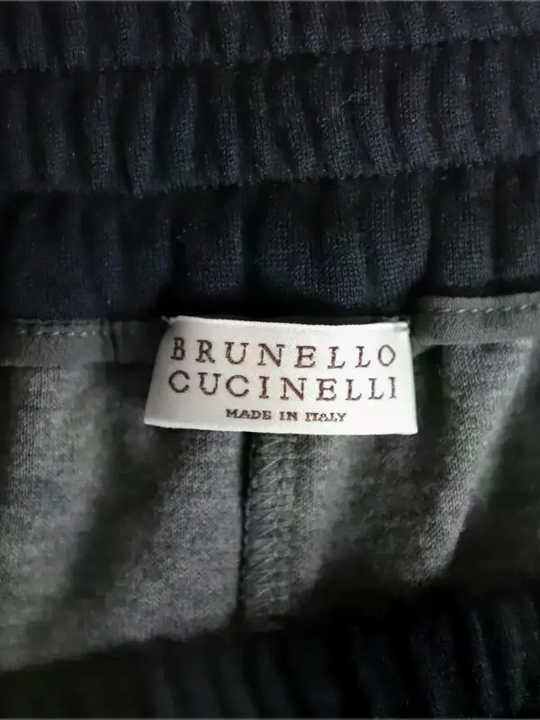 Brunello Cucinelli Monili-trim Drawstring Track Pants