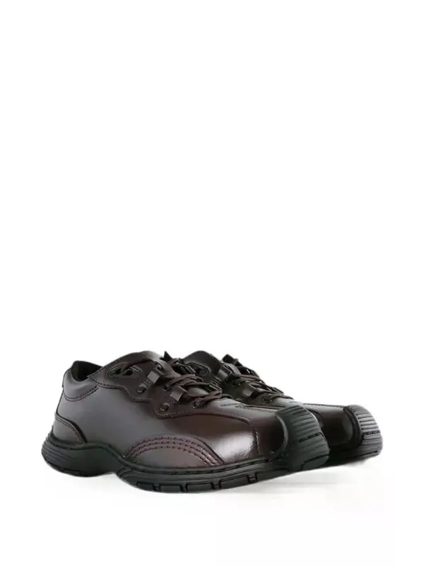 Dr. Martens Aurix 51 Lace-up Panelled Derby Shoes - Brown