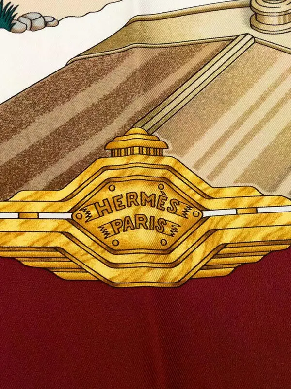 Hermès 1990-2010 Automobile Silk Scarf 90 Scarves
