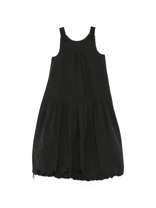 Max Mara Legenda Gathered Midi Dress - Black